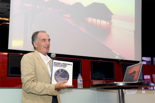 Renowned photojournalist Michael Freeman at Livewire