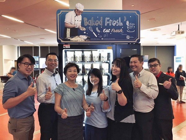 Sale of Metta Cookies made available at Livewire, Singapore Pools building