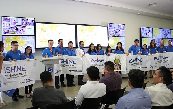 Singapore Pools commemorates 51st Anniversary with iShine Day