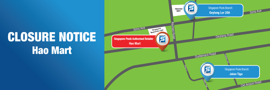 Closure of Hao Mart Geylang