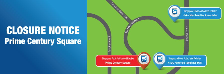 Closure of Prime Century Square Outlet