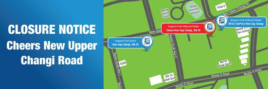 Closure of Cheers New Upper Changi