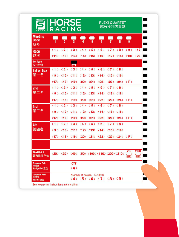 How to Bet - Singapore Pools